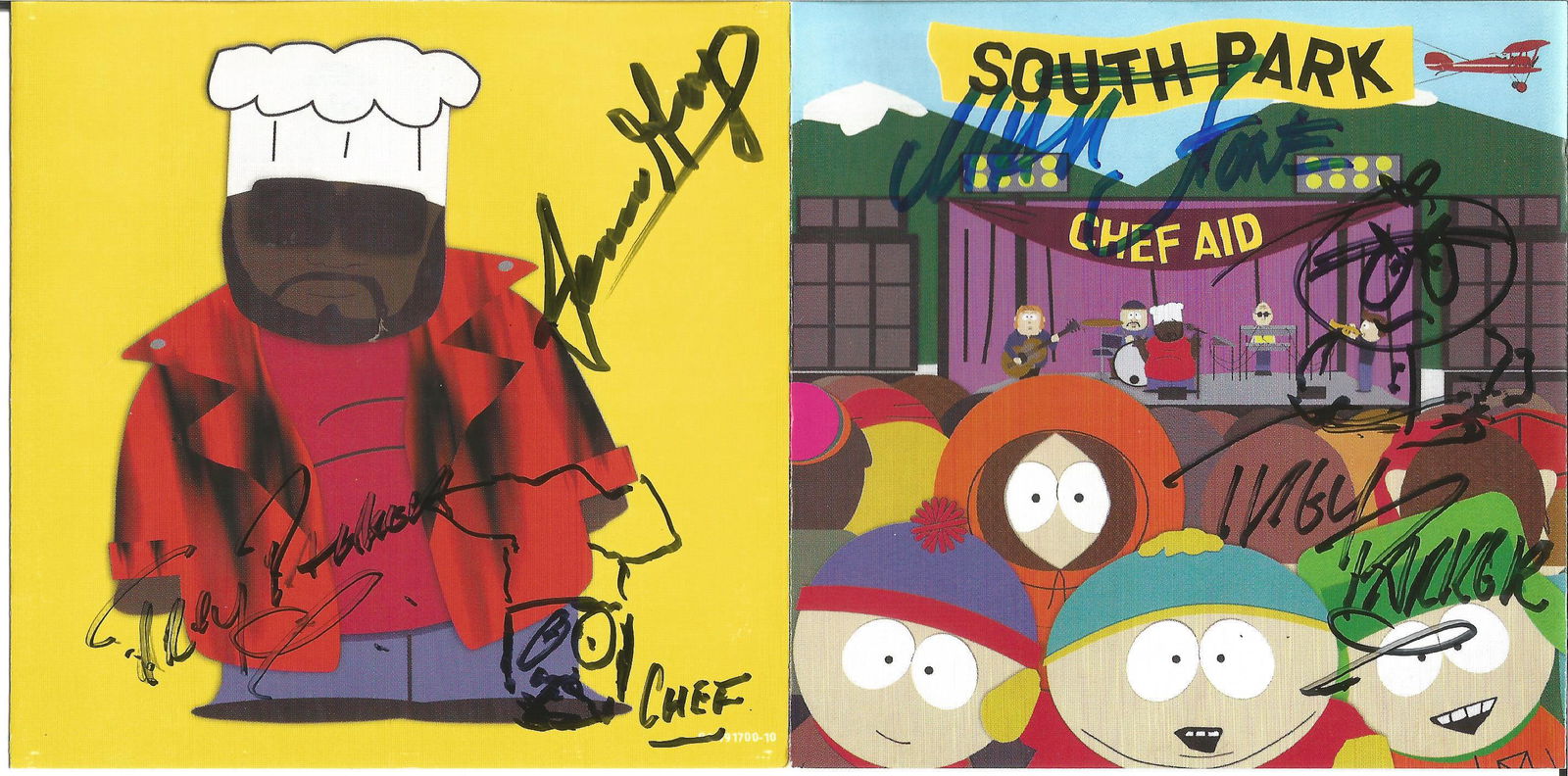 Chef Aid The South Park Album CD signed on the cover by - Dec 20, 2019 ...
