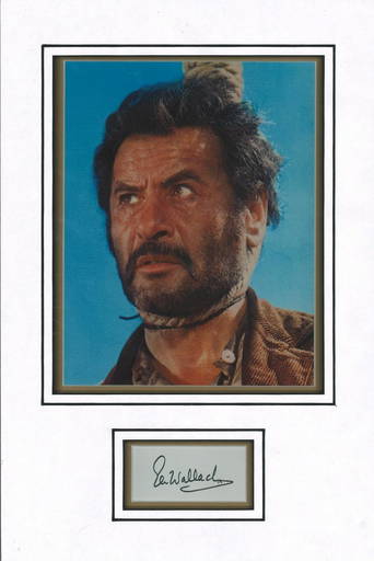 Eli Wallach Signed Autograph Presentation As Tuco In