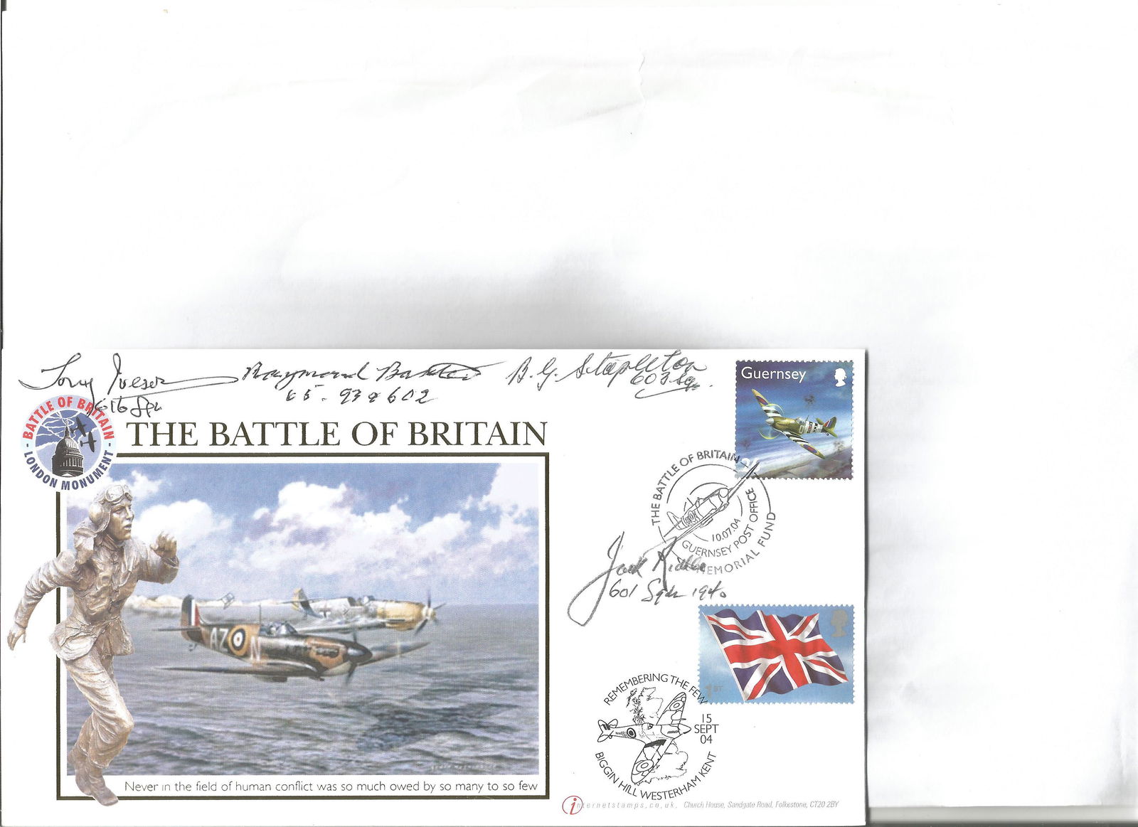 Sqn Ldr Basil Stapleton Dfc, Sqd Ldr Tony Iveson Dfc,