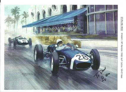 1960 Italian Gp Motor Racing Autographs Inc Wolfgang