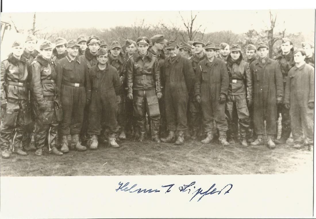 WW2 Luftwaffe fighter ace Helmut Lippert KC signed 6 x - Mar 12, 2020 ...
