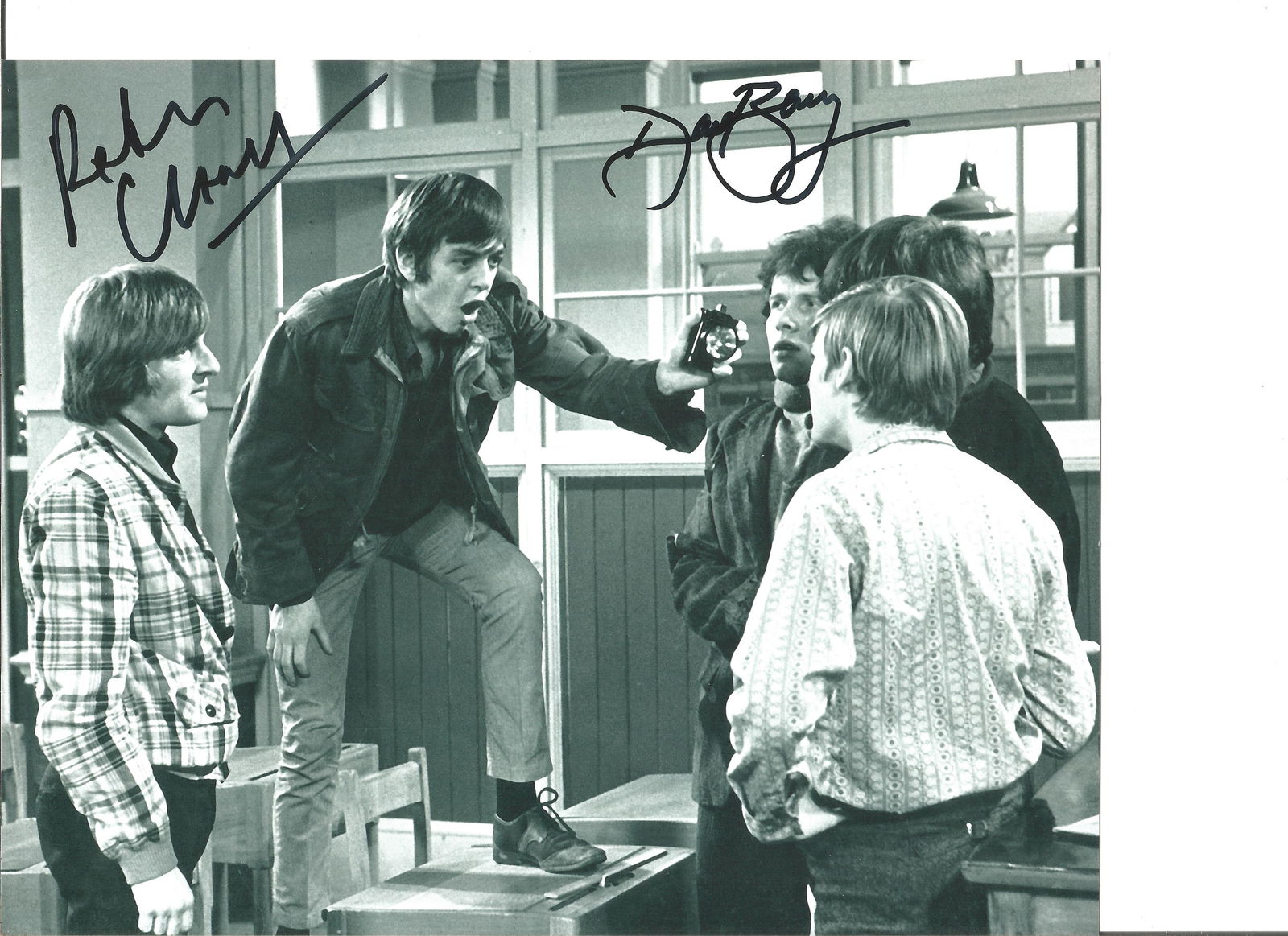 Dave Barry and Peter Cleall signed 10x8 black and white - Mar 27, 2020 ...