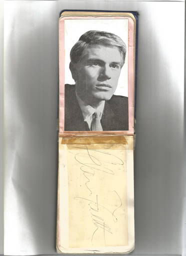 1960's Entertainment And Music Signed Autograph Book.