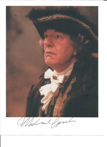 Michael Gambon Signed 10x8 Colour Photo. Good