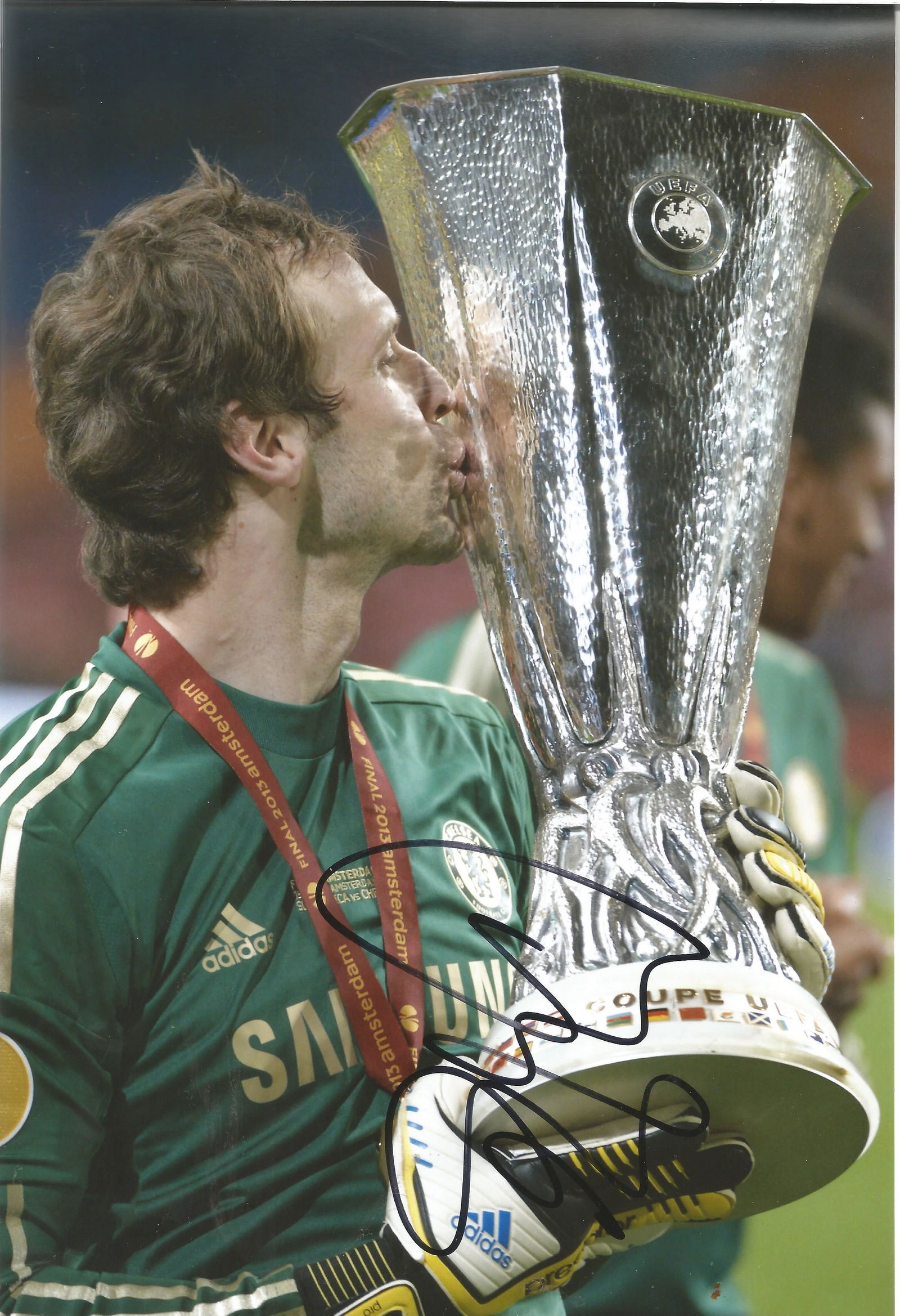 Petr Cech Signed Chelsea Uefa Cup 8x12 Photo. Good - Jul 03, 2020 ...