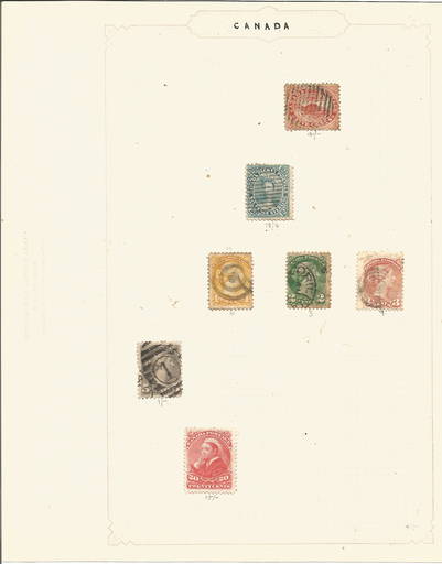 Early Canadian stamp collection, 7 stamps, Catalogue - Aug 14, 2020 ...
