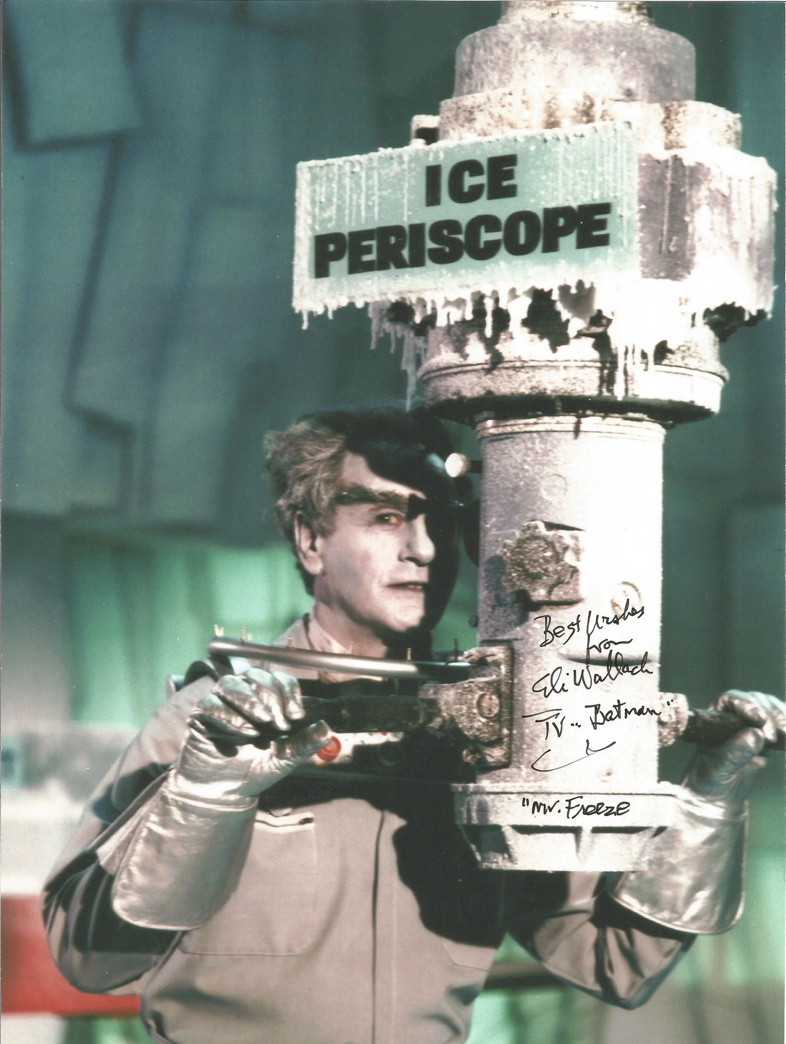 Eli Wallach as Mr Freeze in Batman signed 10 x 8 inch - Aug 28, 2020 ...