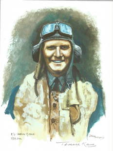 Po Terence M. Kane Ww2 Raf Battle Of Britain Pilot