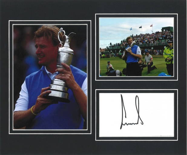 Golf Ernie Els 12x10 mounted signature piece includes - Sep 23, 2020 ...