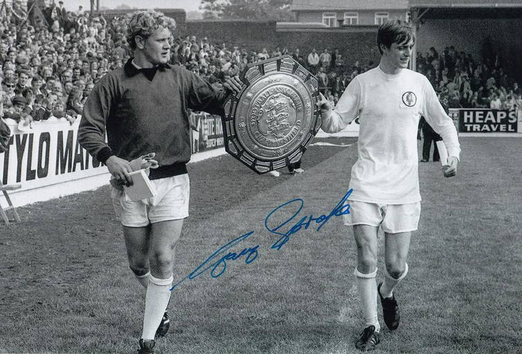 Gary Sprake 1969, Football Autographed 12 X 8 Photo, A