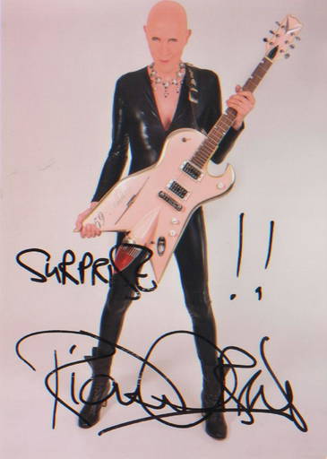 Richard O'brien Signed 7""x5"" Inch Picture Of The
