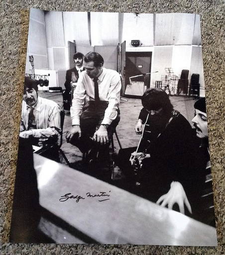 George Martin signed 16x12 black and white photo - Oct 28, 2020 ...
