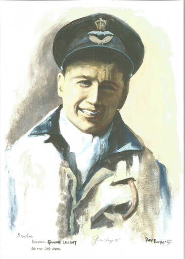 Sqn Ldr Percival Graham Leggett Ww2 Raf Battle Of