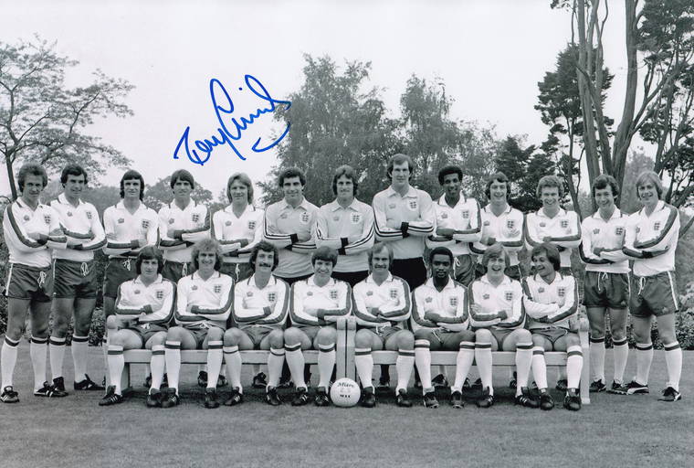 Tony Currie 1979, Football Autographed 12 X 8 Photo, A