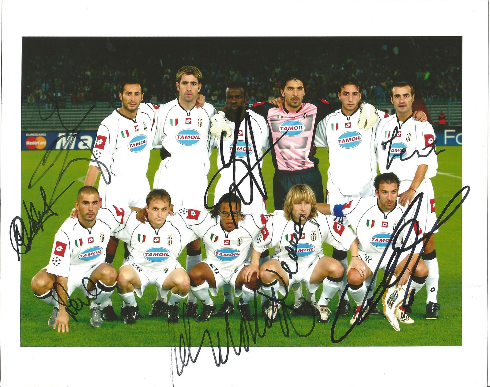 Football Juventus 2002 season multi signed colour team - Jan 27, 2021 ...