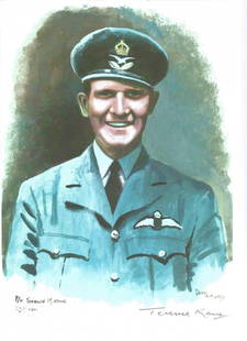 Po Terence M. Kane Ww2 Raf Battle Of Britain Pilot