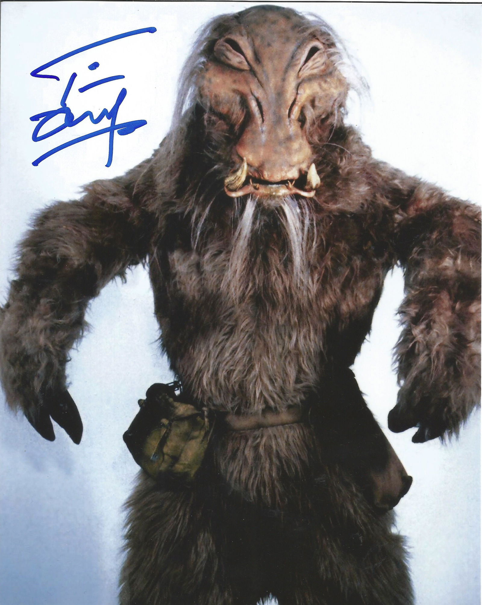 Star Wars Tim Dry Signed 10x8 Colour Photo Pictured As