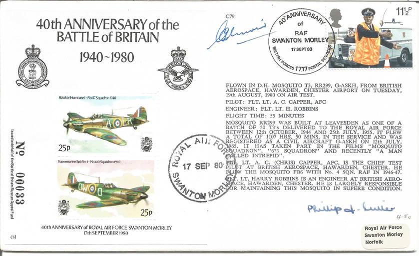 WW2 BOB fighter ace Wing Cdr George Unwin DSO DFM & Bar - Mar 24, 2021 ...