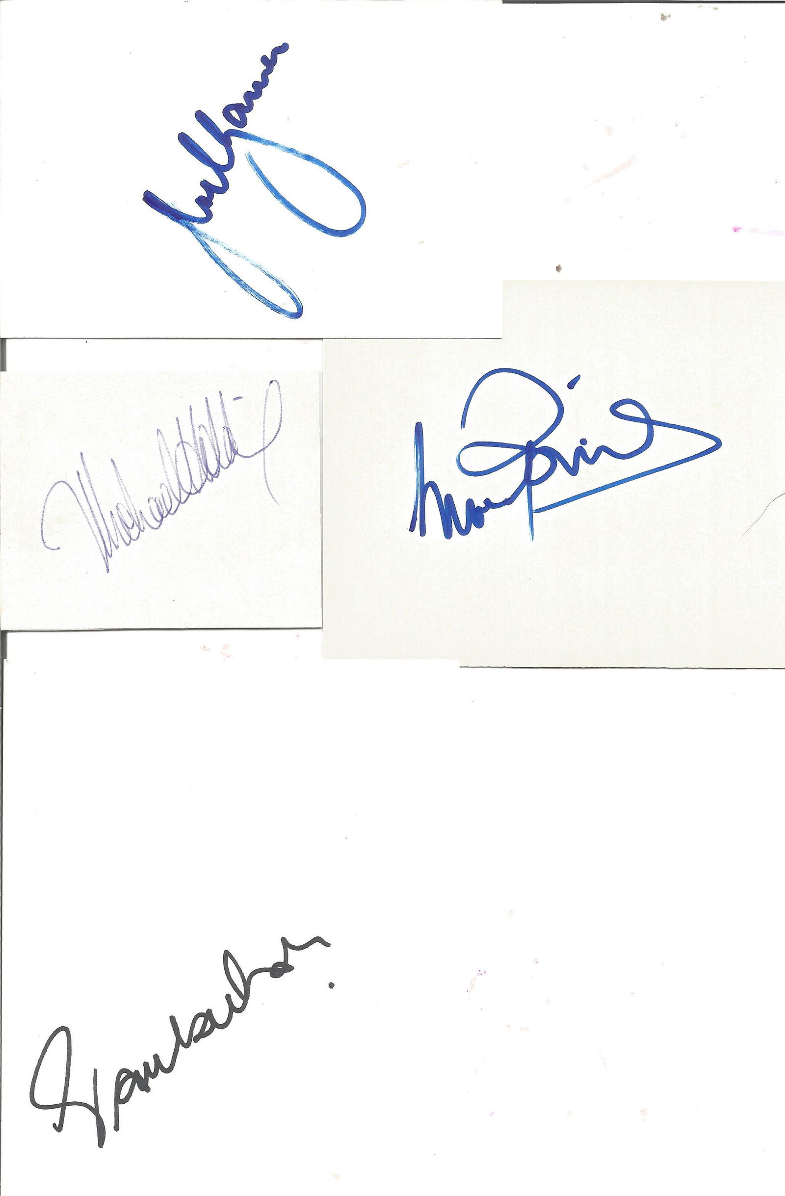 Cricket Signature Piece Collection. 4 In Total.