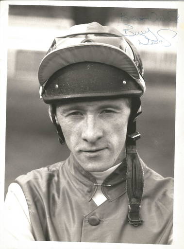 Horse Racing Bill Newnes Signed 8x6 Black And White
