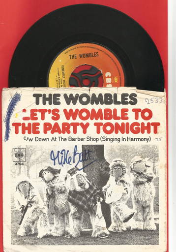 Mike Batt Singer Songwriter Signed 7 Record The Wombles