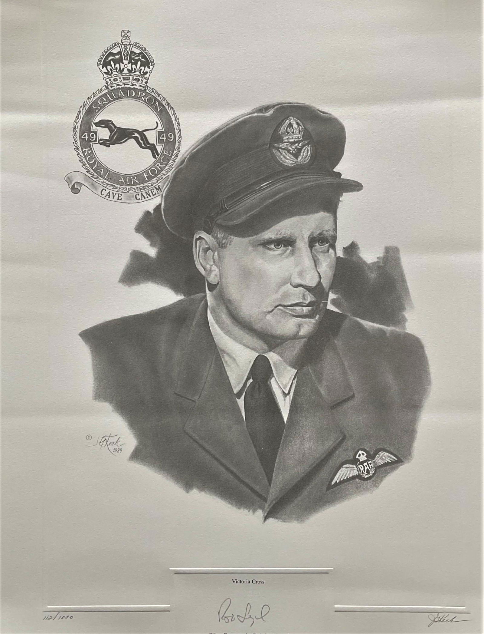 World War II Wing Commander Rod Learoyd VC signed 24x16 - Jul 21, 2021 ...