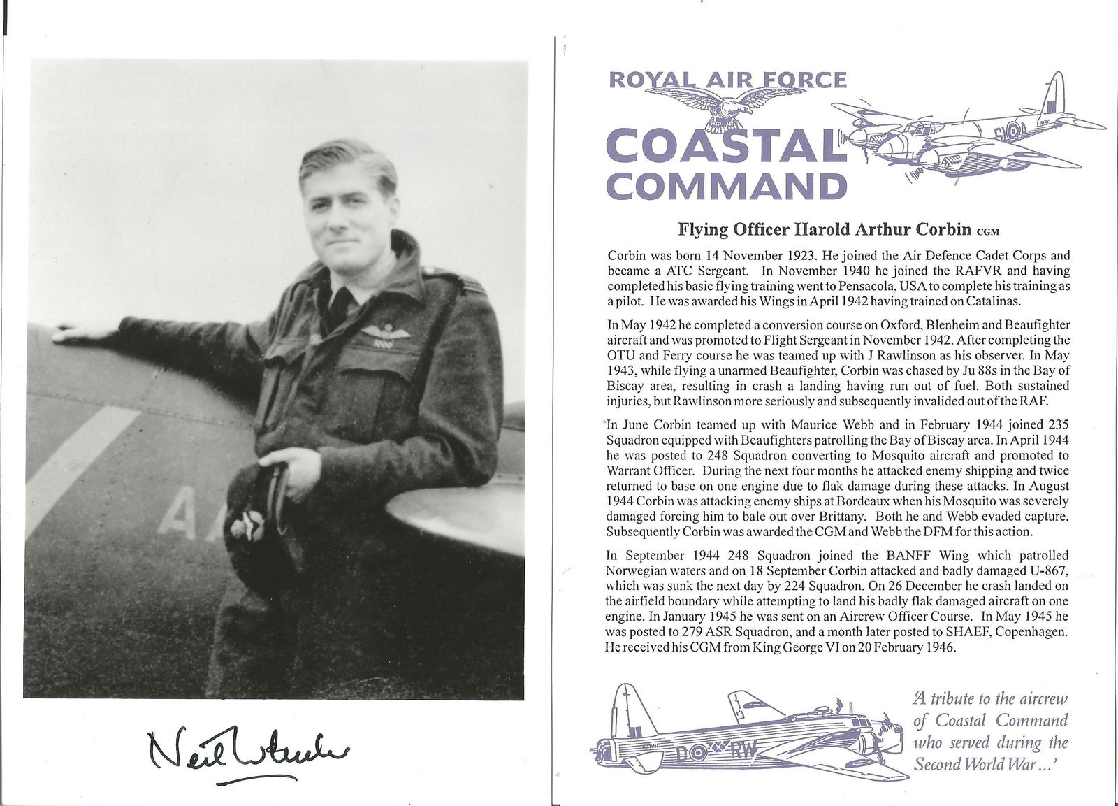 RAF, Sir Neil Wheeler, Air Chief Marshal, signed black - Jul 21, 2021 ...
