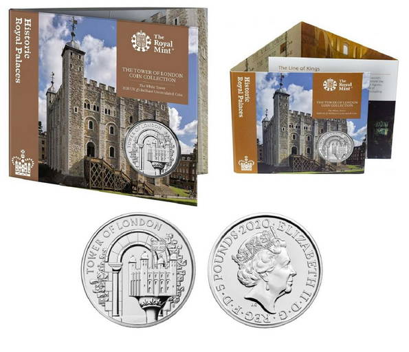 Royal Mint Tower Of London Brilliant Uncirculated 2020