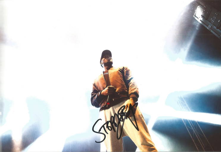 Stormzy Signed 12x8 Colour Photo. Michael Ebenezer