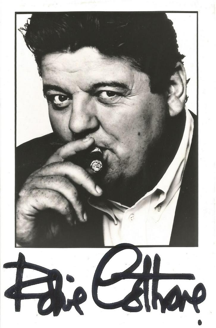 Robbie Coltrane signed 6x4 black and white photo. (#0981) on Aug 18 ...