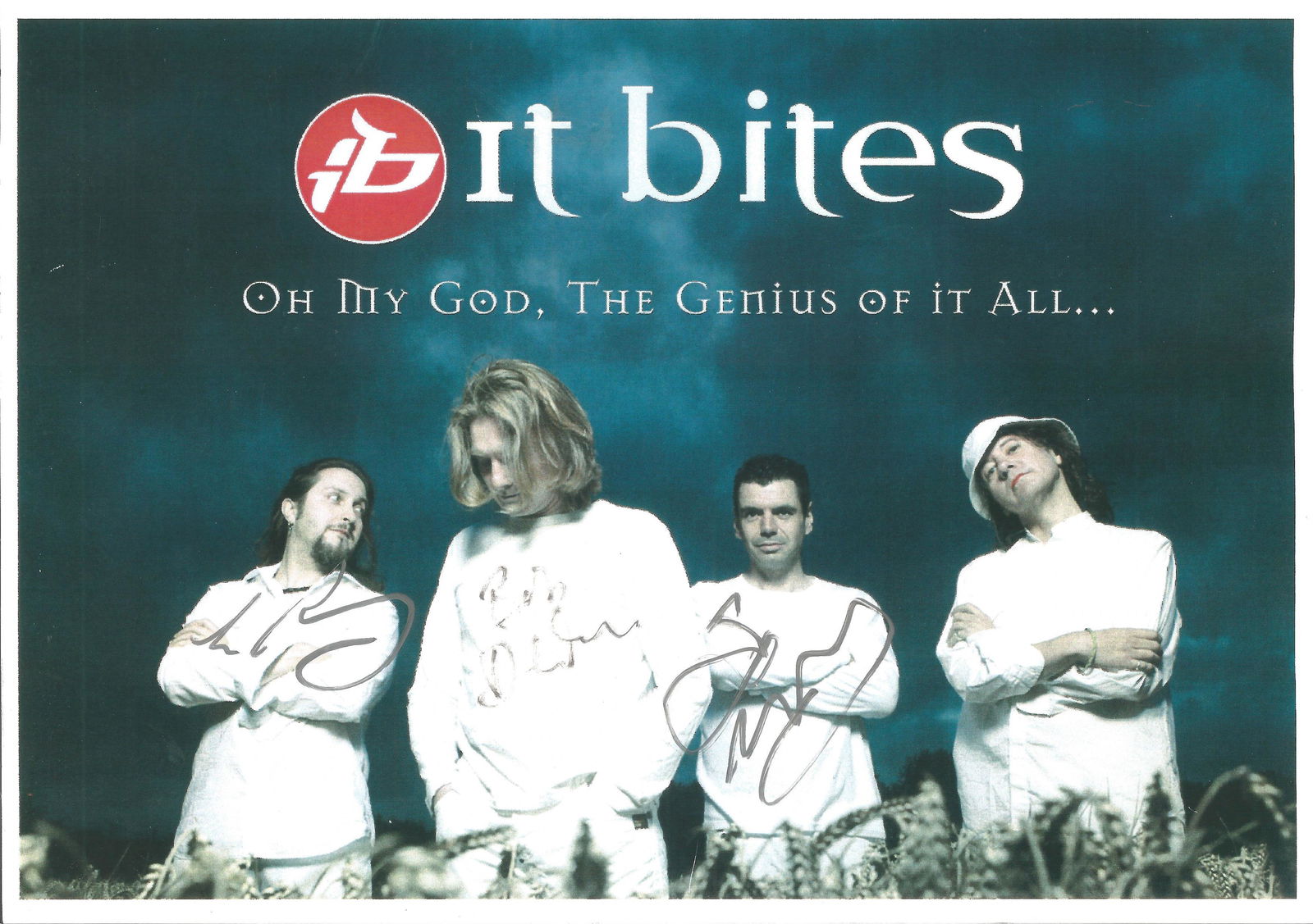 It Bites Rock Band Signed 8x12 Promo Photo. Good - Aug 20, 2021 ...