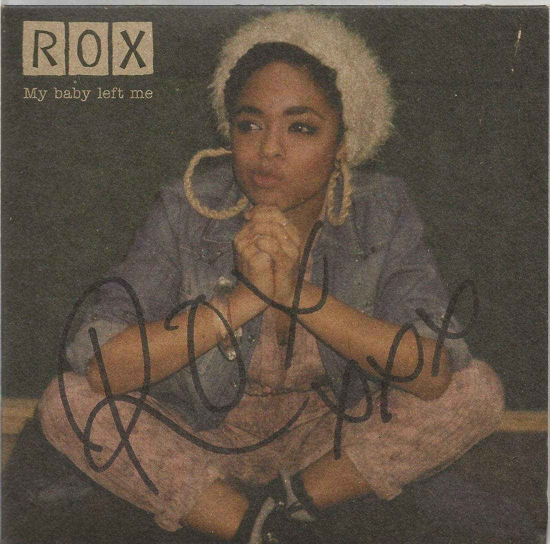 Rox Singer Signed Cd My Baby Left Me. Good condition. (#0092) on Aug 20 ...
