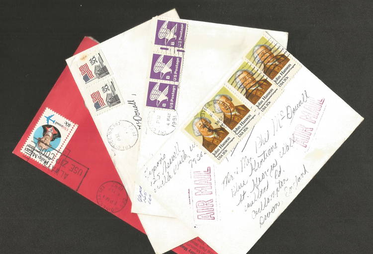 Loose Stamp Collection On Backing Paper And Assorted