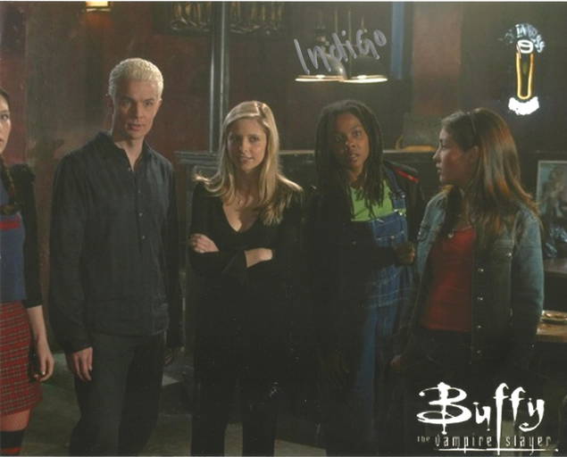 Indigo Signed 10x8 Buffy The Vampire Slayer Colour