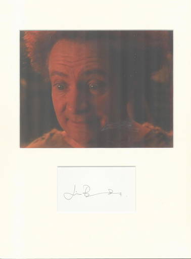 Jim Broadbent signature piece autograph presentation. - Oct 13, 2021 ...
