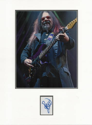 Ronnie Wood signature piece autograph presentation. (#0611) on Oct 13 ...