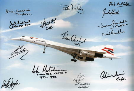 Concorde Captain Tim Orchard And Captain John