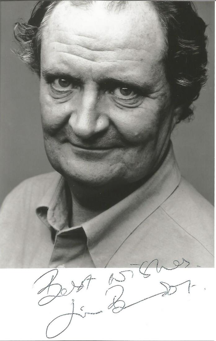 Actor Jim Broadbent signed 5Â½x3 black and white photo. (#0829) on Oct ...