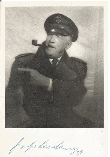 WW2 Count Felix von Luckner signed 6 x 4 inch b/w photo (#0008) on Oct ...