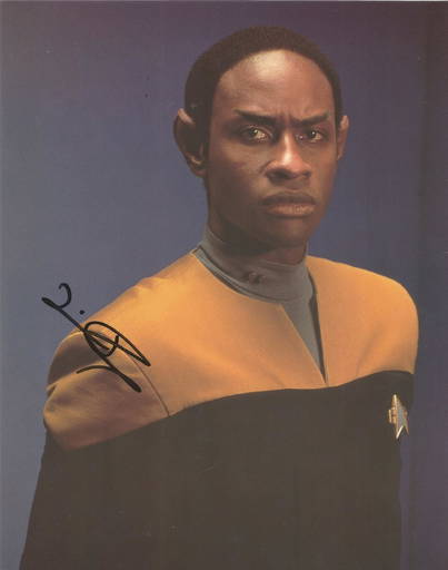 Tim Russ Signed 10x8 Colour Photo From Star Trek