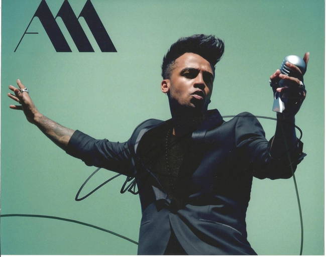 Singer Aston Merrygold signed 10x8 colour photo in (#0291) on Oct 29 ...