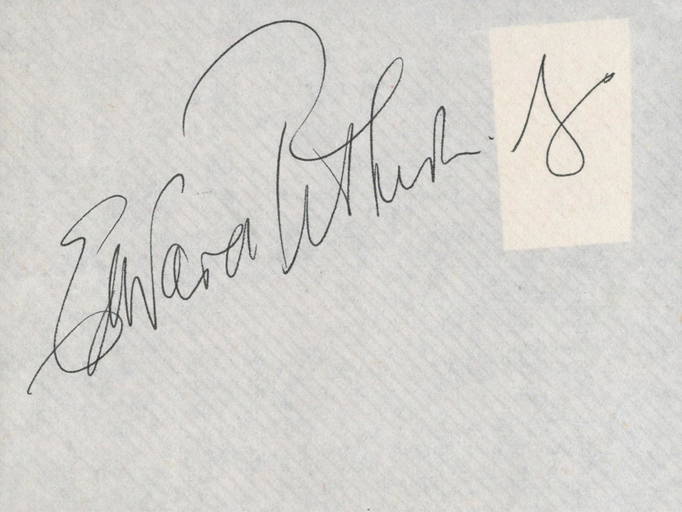 Edward Petherbridge signed 5x4 white page Petherbridge (#0437) on Oct ...