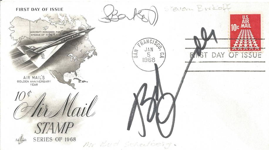 Steven Berkoff And Budd Schulberg Signed Fdc