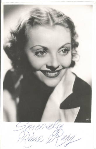 Rene Ray Signed 6 x 4 inch b/w photo. Condition 7/10. - Nov 26, 2021 ...