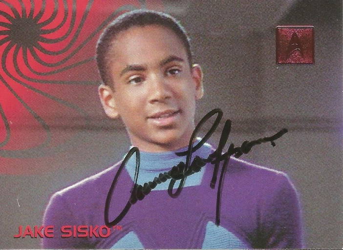 Star Gate. Cirroc Lofton Jake Sisko Handsigned Offical