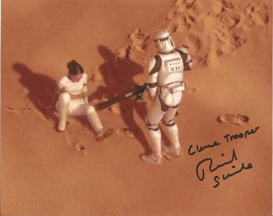 Star Wars Actor, Brian Wheeler Signed 10x8 Colour Photograph. Wheeler ...
