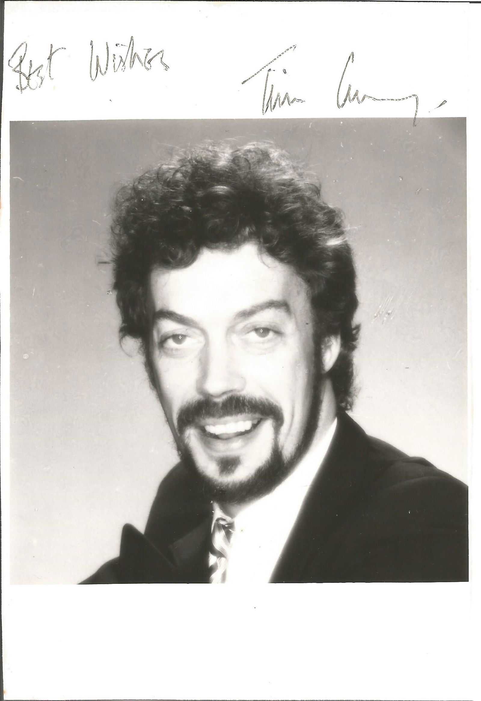 Tim Curry signed 6x5 black and white photo. English (#0367) on Dec 15 ...