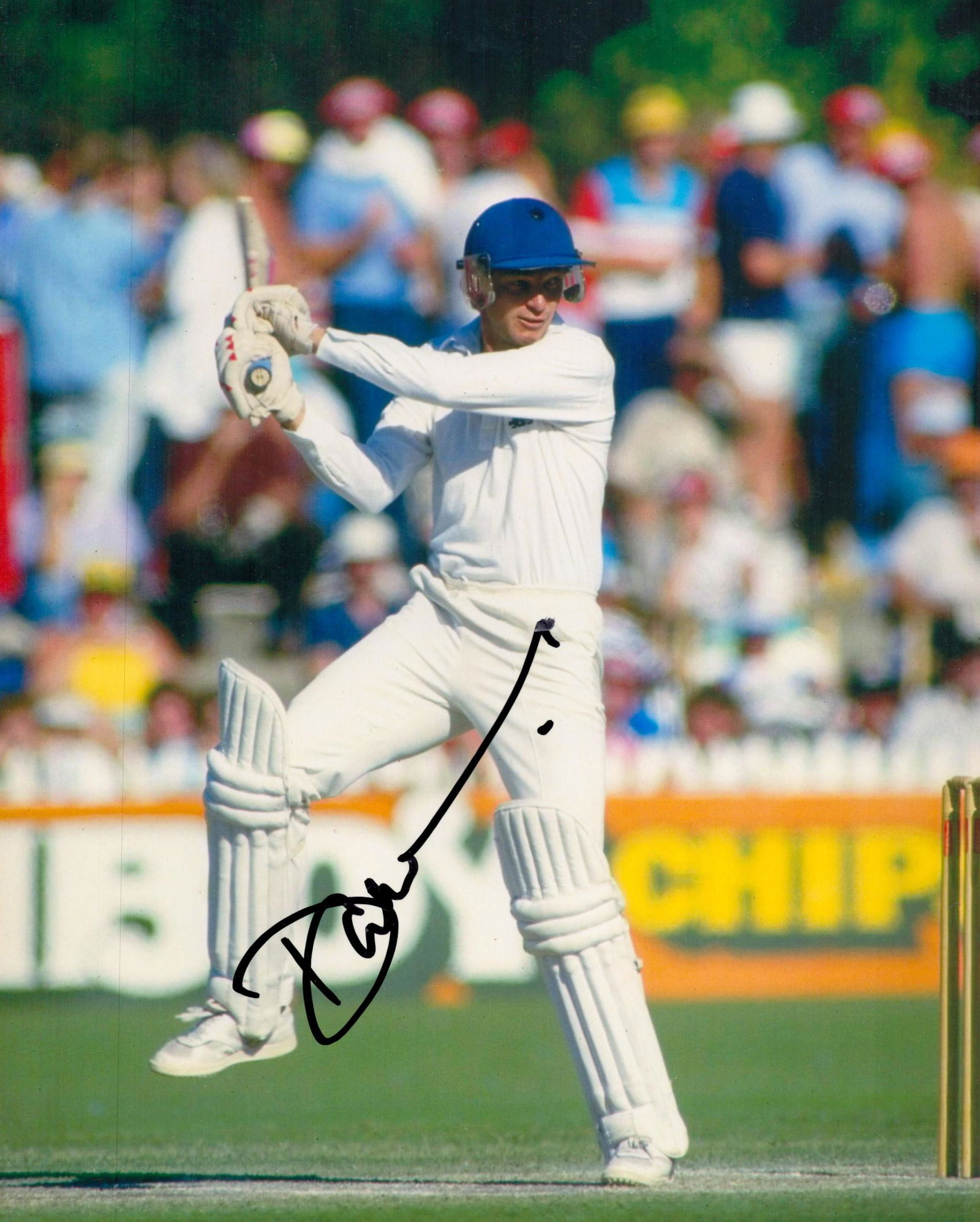 David Gower signed 10x8 colour photo. David Ivon Gower (#0464) on Dec ...