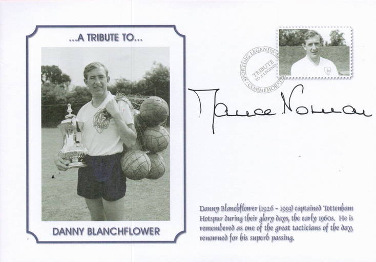 Spurs Legend Maurice Norman signed A Tribute to Danny (#0335) on Jan 05 ...