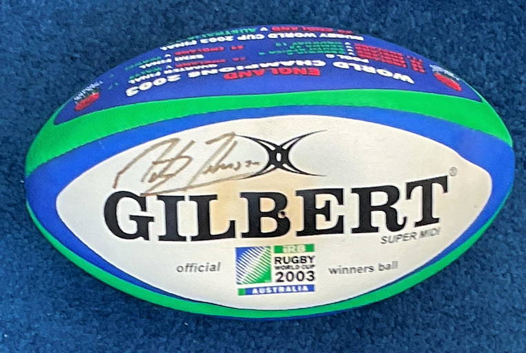 Martin Johnson Signed 2003 Rwc Replica Rugby Ball. Good - Jan 07, 2022 ...